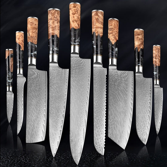 Sakuto Knives | Japanese Chef Knife; Kitchen Knives Set